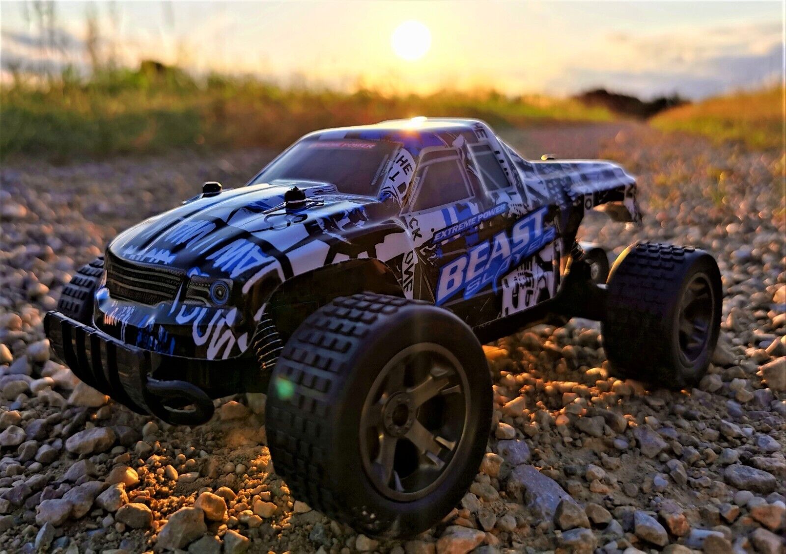 RC Monster Truck SPYDER ferngesteuertes Auto Monster Buggy 2,4 Ghz ...